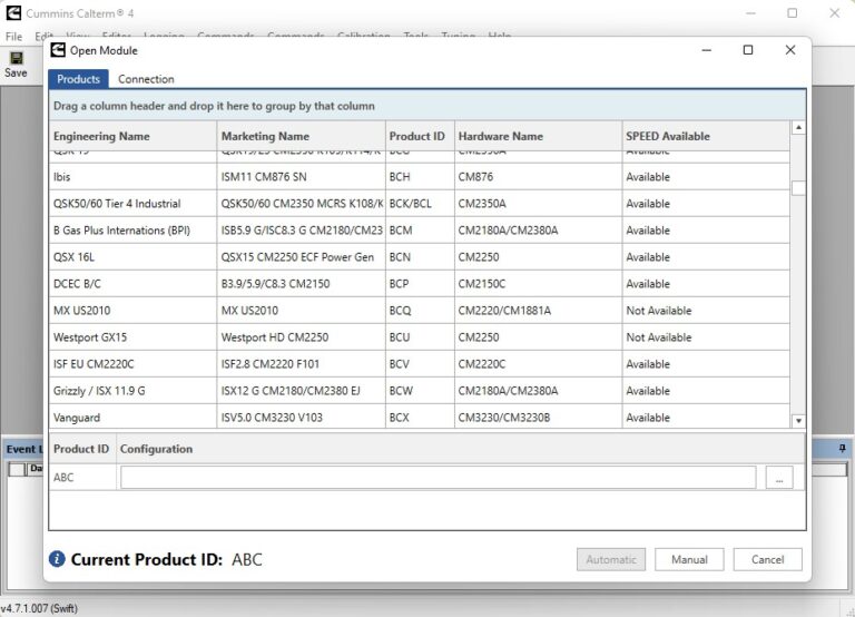 Cummins Calterm 4.7.1 Installation and Activation service